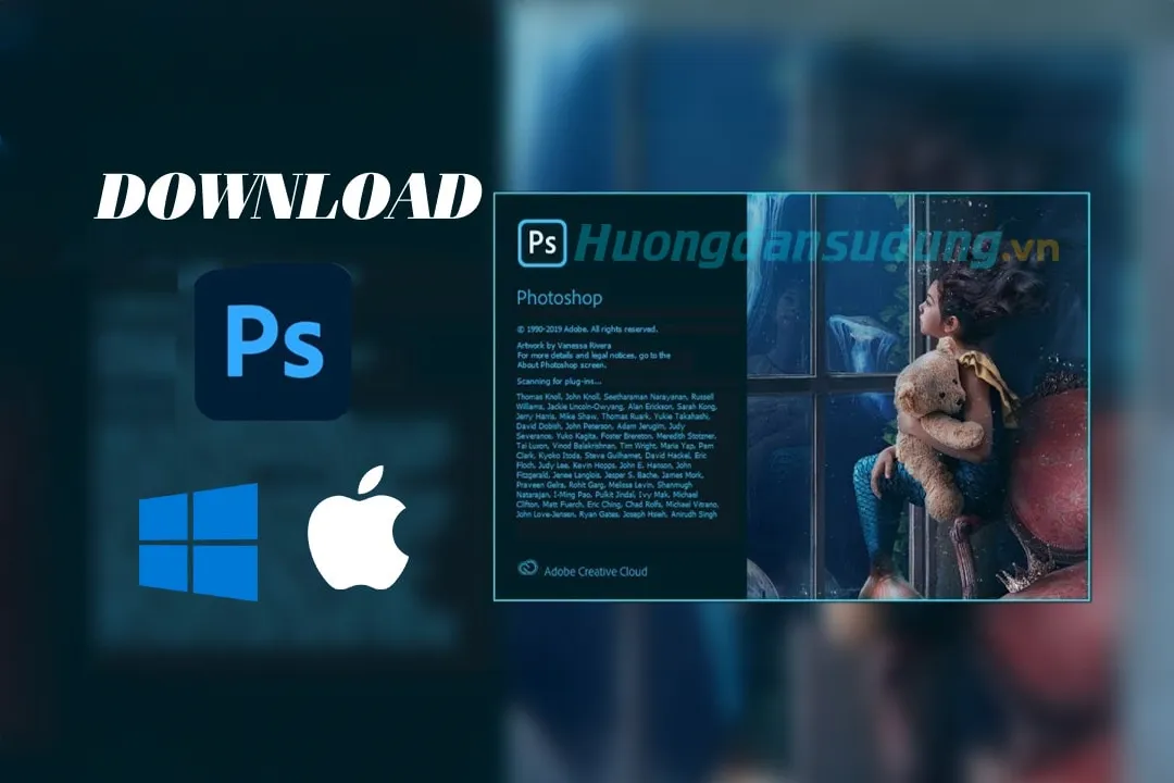 Cách cài đặt phần mềm Photoshop trên Windows Mac đơn giản - HOWTO